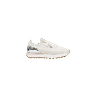Liu Jo Femme, Chaussures, Beige, Taille: 36 EU Baskets Sportives Slip-On &agrave; Lacets