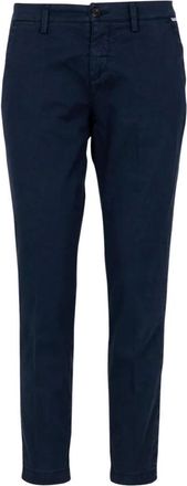 Roy Rogers Femme, Pantalons, Bleu, Taille: W25 Chino Flow