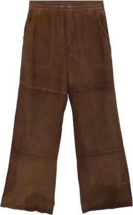 P.A.R.O.S.H. P.a.r.o.s.h., Femme, Pantalons, Brun, Taille: 40 FR Pantalone