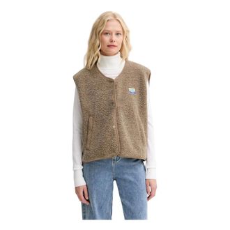 American Vintage Femme, Vestes, Beige, Taille: 36/38 FR Vestes