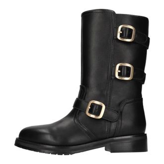 Twinset Stiefeletten mit drei Schnallen - - Shoes - Damen - Schwarzk - 38 EU