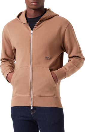 Replay Herren M6268 Kapuzenpullover, 989 Safari, S