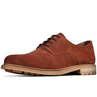 Clarks Homme Foxwell Hall Derbys, Marron (British Tan British Tan), 42 EU