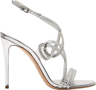 Casadei Femme, Chaussures, Gris, Taille: 37 EU Josephine Julia Sandal