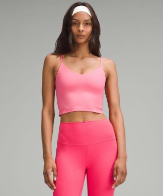 lululemon D&eacute;bardeur court Align camouflage pour Femmes - Rose - Taille 14
