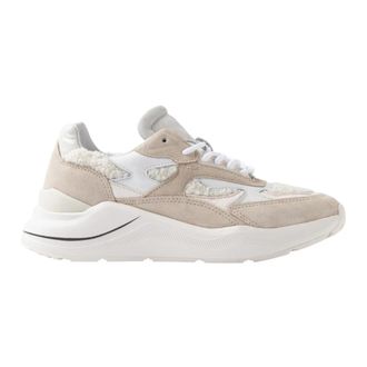 D.A.T.E. Camoscio Sneaker - - Shoes - Damen - Wei&szlig; - 38 EU