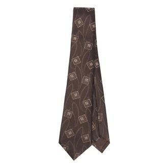 Giorgio Armani Elegante Seidenkrawatte f&uuml;r M&auml;nner - - Accessories - Herren - Braun - ONE SIZE