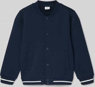 s.Oliver Red Label Regular Fit Sweatjacke aus Baumwoll-Mix