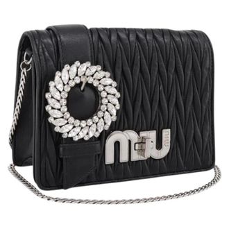 Miu Miu Pre-owned Schultertasche - - Pre-owned - Damen - Schwarzk - ONE SIZE