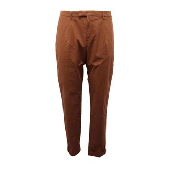 BRIGLIA 1949 Nadelstreifen Slim Fit Hose - - Trousers - Herren - Braun - 2XL