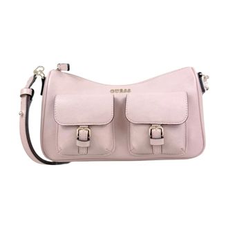 Guess Femme, Sacs, Rose, Taille: ONE Size Sac bandouli&egrave;re transformable Kassie