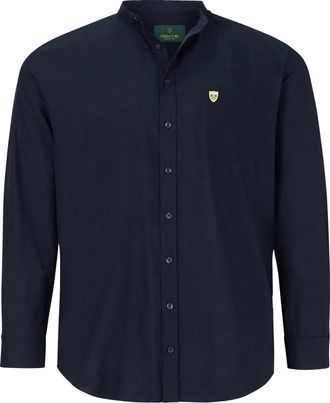 Charles Colby Herren Hemd Duke Tancred dunkelblau, 6XL (XXXXXXL) - 53/54