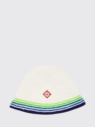 Casablanca Chapeau Homme couleur Blanc