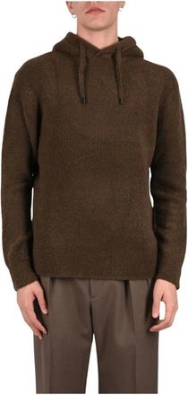 Paolo Pecora SweaT-shirt &agrave; capuche - Homme - Sweatshirts et sweats &agrave; capuche - Brun - Taille: XL