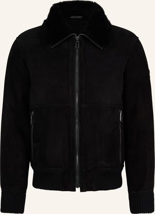 Joop Lederjacke schwarz