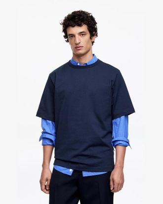 Arket Oversize-T-Shirt 270 GSM -Blau