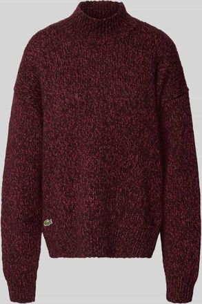 Lacoste Oversized Pullover aus Woll-Mix