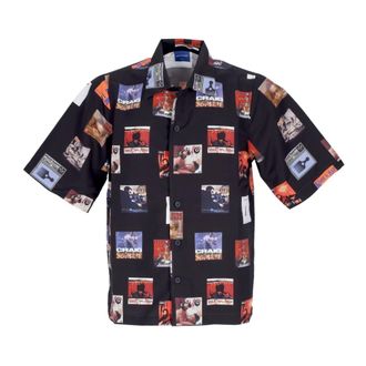 Usual Kurz&auml;rmliges Hemd mit Allover-Print - - Shirts - Herren - Mehrfarbig - XL