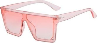 Generic Lunettes De Soleil &Agrave; Monture Large For Homme Et Femme, Id&eacute;ales For Lext&eacute;rieur, Les Vacances, Le Sport La Conduite(Pink)