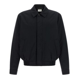 Saint Laurent Cassandre Baumwolljacke - - Jackets - Herren - Schwarzk - 2XL