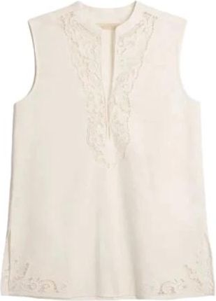 Vanessa Bruno Gamar Top - - Tops - Damen - Wei&szlig; - XS
