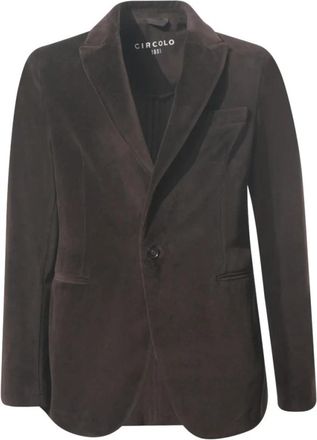 Circolo 1901 Sakko mit Einreiher - - Jackets - Herren - Braun - L