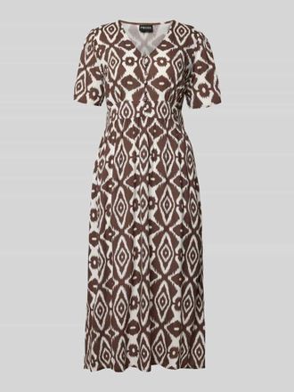 Pieces A-Linien Midikleid aus reiner Viskose Modell TALA