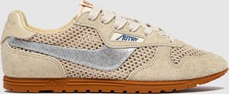 Autry Baskets Windspin Low Knit Suelea Snd Silver