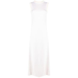 Jil Sander Beiges Strick-Midikleid - - Dresses - Damen - Beige - S