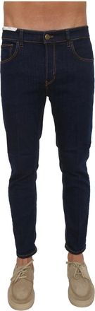 Pantaloni Torino Homme, Jeans, Bleu, Taille: W37 Jeans Slim-fit