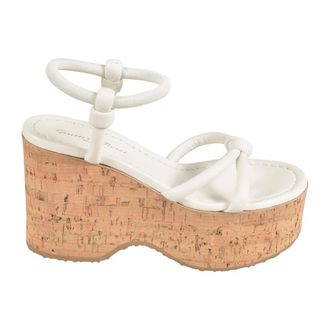 Gianvito Rossi Wei&szlig;e Sandalen Eleganter Sommerstil - - Shoes - Damen - Wei&szlig; - 39 1/2 EU