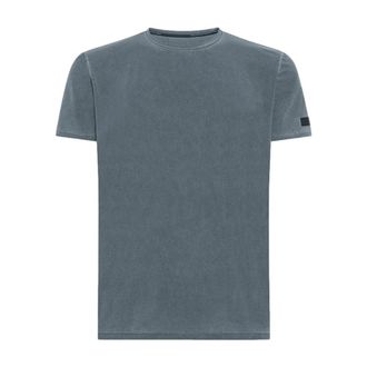 Roberto Ricci Design Techno Wash Piqu&eacute; T-Shirt - - Tops - Herren - Blau - XL
