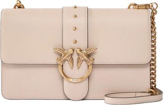 Pinko Pinko, Femme, Sacs, Beige, Taille: ONE Size Love Bag One Medium