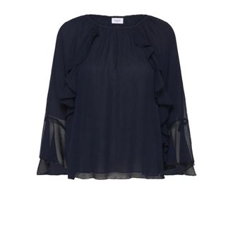 Saint Tropez Nachthimmel Bluse - - Blouses & Shirts - Damen - Blau - XS