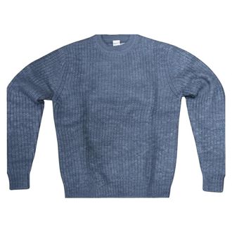 Aspesi Aspesi- Mohair Pullover in Sky Blue - - Knitwear - Herren - Blau - XL