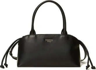 Twinset Femme, Sacs, Noir, Taille: ONE Size Bauletto avec Pochette Imprim&eacute;e