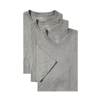 Brooks Brothers T-shirts Ras du Cou en Coton - Lot de 3 - Homme - Tops - Gris - Taille: 2XL