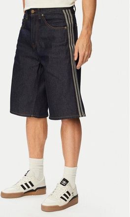 adidas Jeansshorts Firebird Adicolor Jorts Mid-Rise KS6882 Dunkelblau Regular Fit