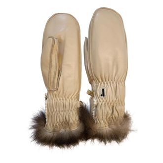 Restelli Guanti Moffola Opossuy - - Accessories - Damen - Beige - 8 IN