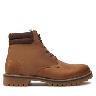 Jack & Jones Schn&uuml;rstiefeletten Jack & Jones Jfwstanton 12257999 Braun
