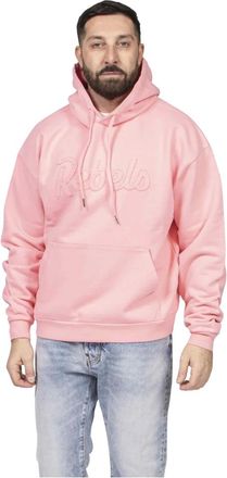 Dsquared2 Homme, Sweatshirts et sweats &agrave; capuche, Rose, Taille: L Rebels Relax Fit Sweat &agrave; capuche