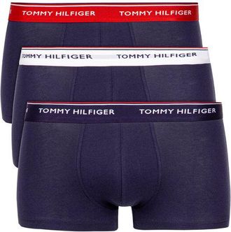 Tommy Hilfiger Boxershorts-Set 3P Lr Trunk 1U87903841 Dunkelblau