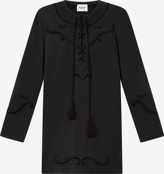 Isabel Marant Robe Elka - Femme - Noir D&eacute;lav&eacute; - Taillexs - Marant &Eacute;toile