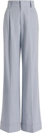 Alberta Ferretti Femme, Pantalons, Gris, Taille: 38 FR Pantalone