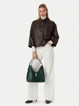 Furla Handtasche Furla Goccia M WB01499 BX3158 CN 5137S Dunkelgr&uuml;n