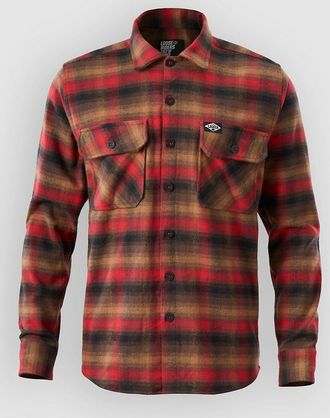 Loose Riders Global Alliance Fernwood Flannel Hemd brown