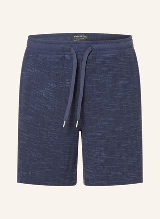 Marc O'Polo Marc Opolo Boucl&eacute;-Shorts Relaxed Fit blau