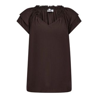 Co'Couture Femme, Blouses et Chemises, Brun, Taille: 44 FR Sunrise Top
