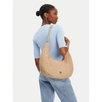 Pinko Handtasche PINKO Slouchy Hobo Big PE 25 PLTT 104295 A29N Beige