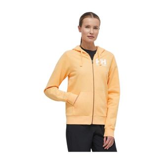 Helly Hansen HH Logo Full Zip Hoodie 2.0 - - Sport - Damen - Gelb - XS